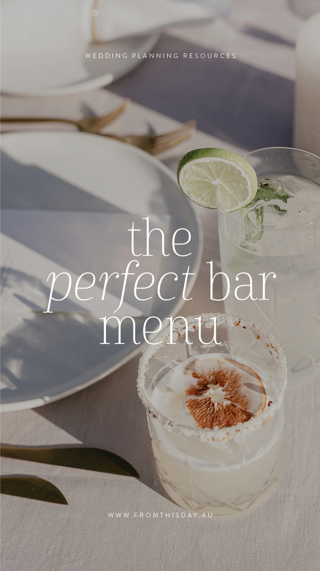 The Perfect Bar Menu - From This Day